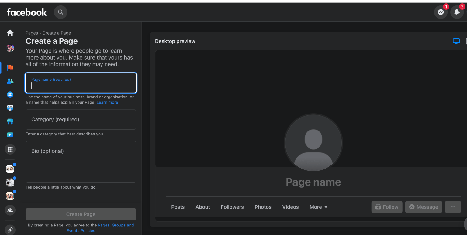 6 Easy Steps to Create a New Facebook Business Page